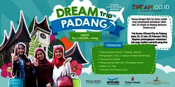 Ini 10 Sahabat Dream yang Ikut #DreamTrip Padang, Selamat! | Dream.co.id