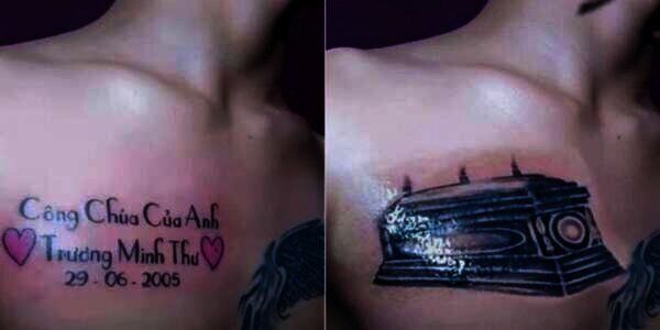 Bikin Tato Nama Pacar di Dada, Setelah Putus Aksinya Bikin Geleng ...