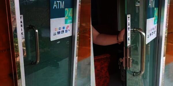 Kamuflase Tingkat Dewa: dari Luar ATM, Pas Buka Pintu Ternyata ...