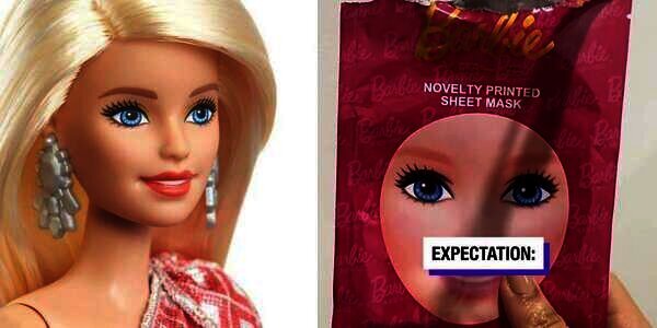 Dapat Hadiah Ultah Unik Topeng Barbie, Pas Dipakai Wajah Cewek Ini ...