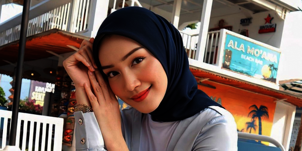 Outfit Hang Out Seru Melody Prima, Padukan Tone Grey dan Silver | Dream ...