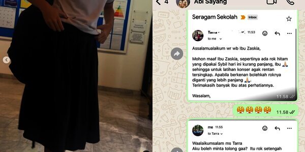 Reaksi Gemas Zaskia Mecca Saat Anak Kena Tegur Guru karena Rok Terlalu Pendek | Dream.co.id