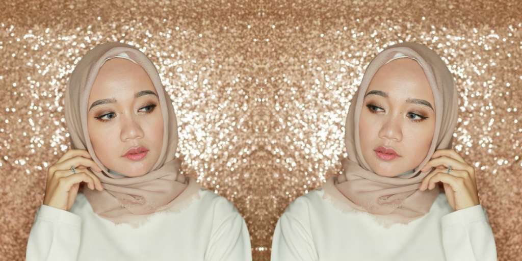 Tutorial Hijab Segi Empat Dian Pelangi Untuk Wajah Bulat