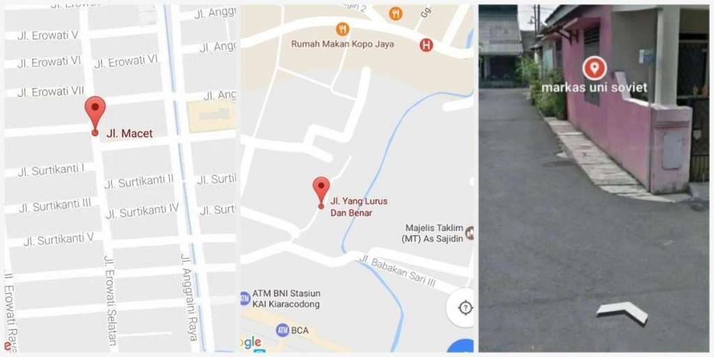 Nama Tempat dan Jalan di Google Maps Ini Bikin Ngakak Sekaligus ...