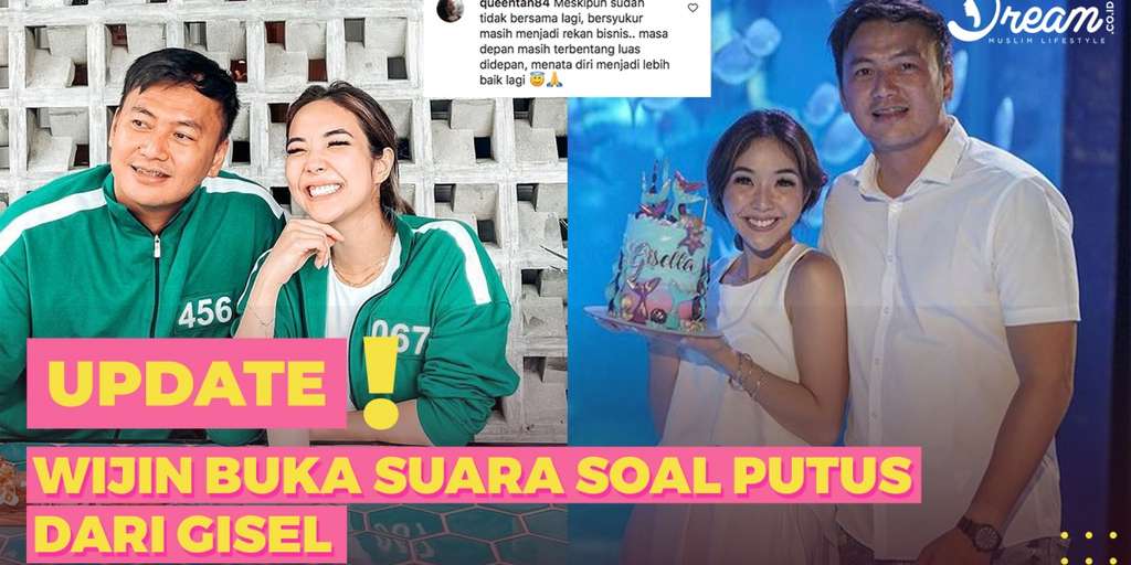 Wijin Buka Suara Putus dari Gisel - Video | Dream.co.id