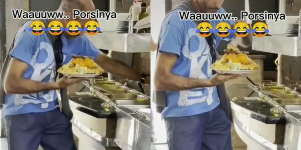 Pertama Kali Ikut Makan Prasmanan di Restoran, Porsi Turis Bule Ini ... Pertama Kali Ikut Makan Prasmanan di Restoran, Porsi Turis Bule Ini ...