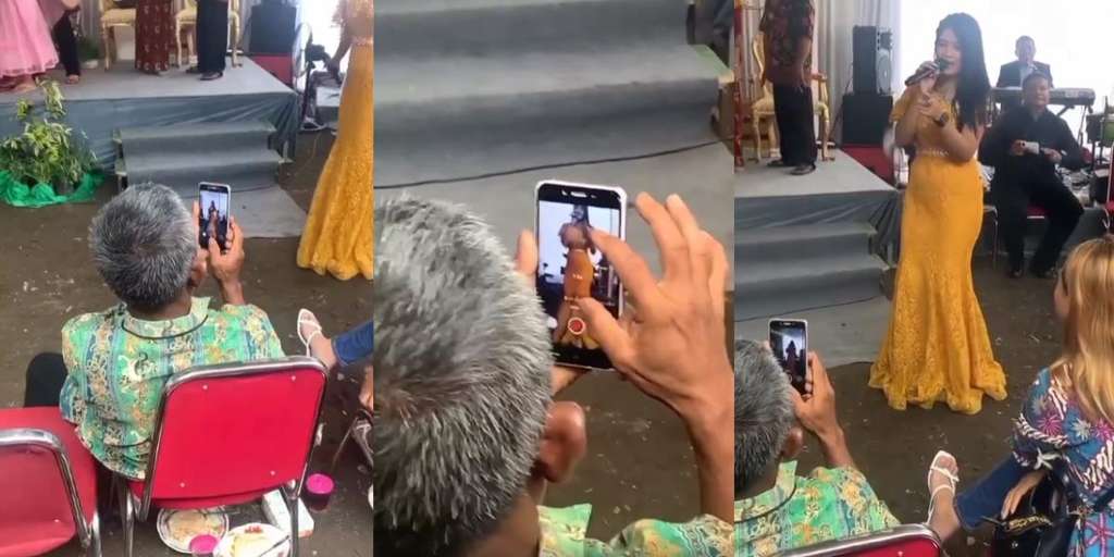 Video Viral Kakek Terciduk Asyik Rekam Biduan Seksi Goyang di Depannya Saat Hadiri Hajatan ...