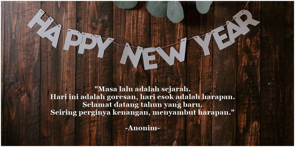 20 Kata-Kata Tahun Baru Menyentuh Hati dan Penuh Harapan | Dream.co.id