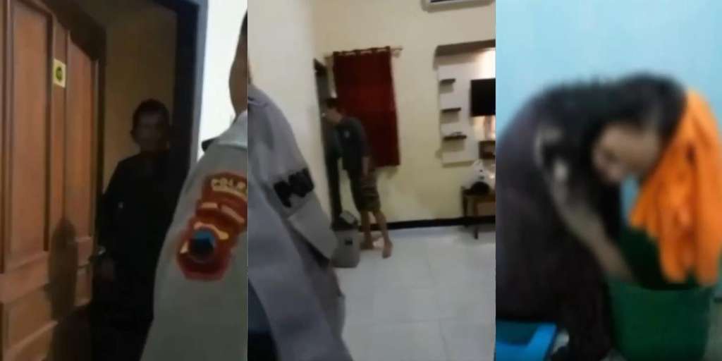 Viral Video Penggerebekan Kepala Desa Selingkuh di Hotel dengan Bu Guru Cantik Saat Malam Tahun ...