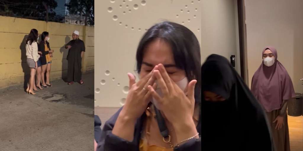 Viral Video 'Wanita Malam' Nangis dan Ngaku Tobat Saat Ditemui Ustaz ...