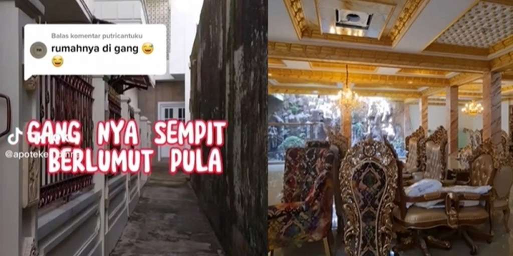 Dikira Rumah Jelek Gegara di Gang Sempit, Ternyata Dalamnya Bak Istana ...