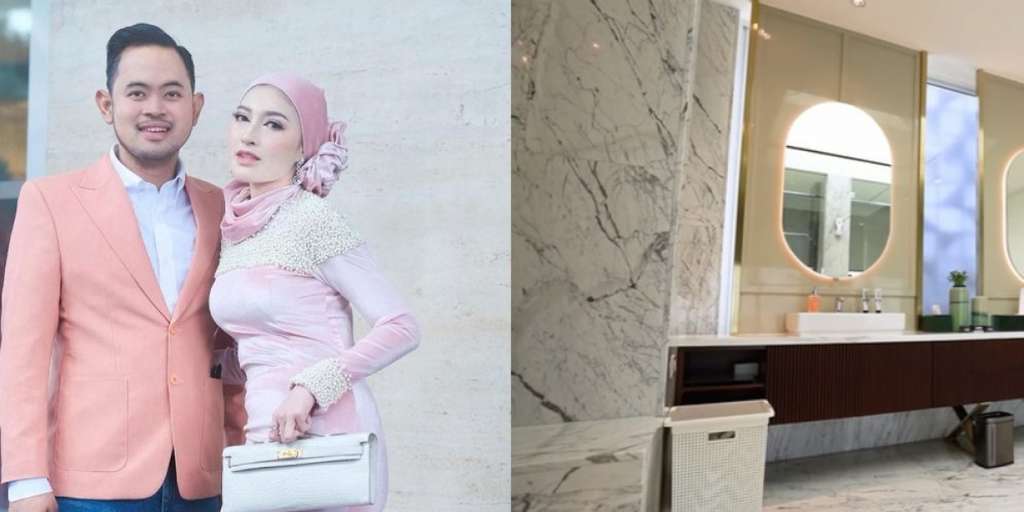 Bak Hotel Berbintang, Potret Kamar Mandi di Rumah Crazy Rich Juragan 99 dan Shandy Purnamasari ...