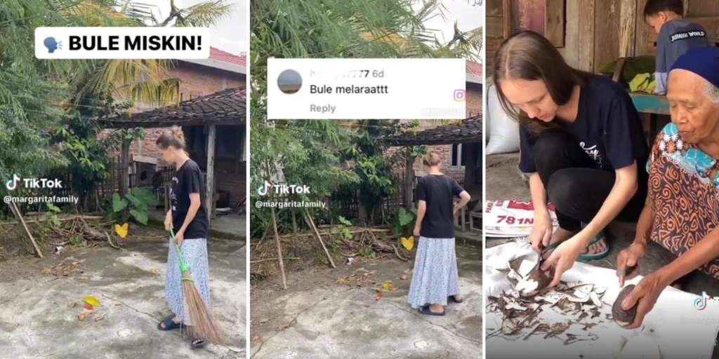 Dibilang Miskin Tanpa Dolar Usai Nikahi Pria Indonesia, Bule Cantik Asal Rusia Kasih Balasan ...