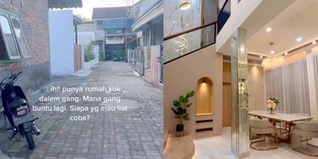 Rumah Dihina Karena di Gang Buntu, Ternyata Penampakannya Bikin Takjub ...