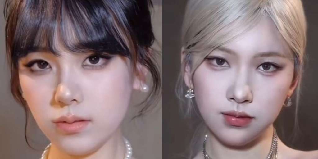 Hasilnya Mirip Banget, Andalkan Makeup TikToker Tiru Wajah Anggota ...