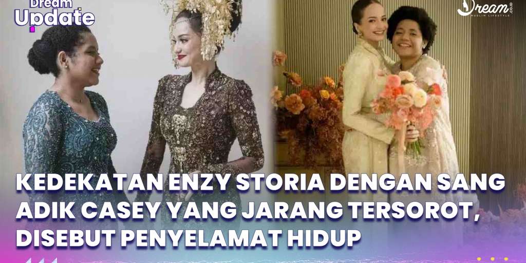 Momen Kedekatan Enzy Storia dengan Sang Adik Casey yang Tak Banyak ...