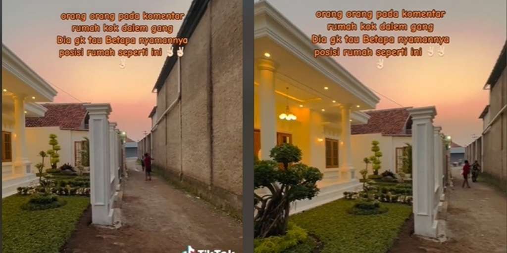 Penampakan Rumah Dalam Gang Sempit Ini Netizen Syok, Aksesnya Bikin ...