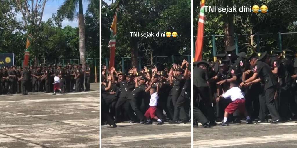 Viral Video Bocah SD Tiba-Tiba Masuk Barisan dan Ikut Yel-Yel Bareng ... Viral Video Bocah SD Tiba-Tiba Masuk Barisan dan Ikut Yel-Yel Bareng ...