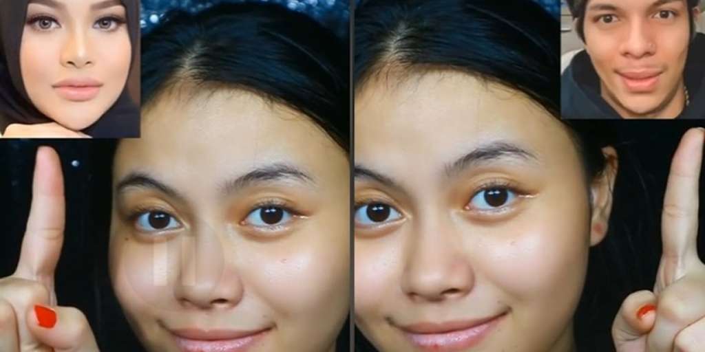 Wanita Ini Pamer Makeup Mirip Atta & Aurel Dalam Satu Wajah, Tak Disangka Hasilnya Malah Kayak ...