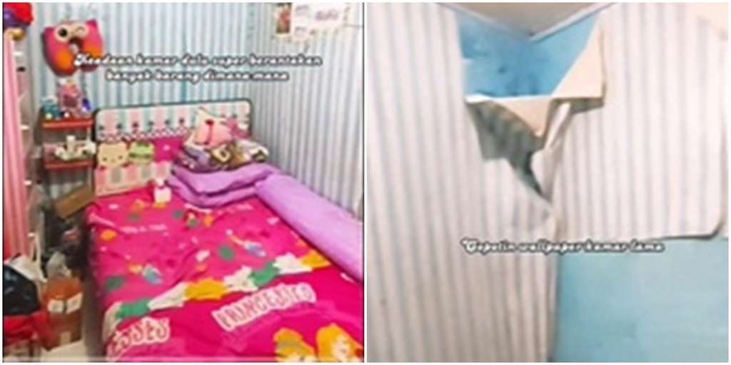 9 Potret Renovasi Kamar Cewek yang awut-awutan Jadi Estetik Bak Toko ...