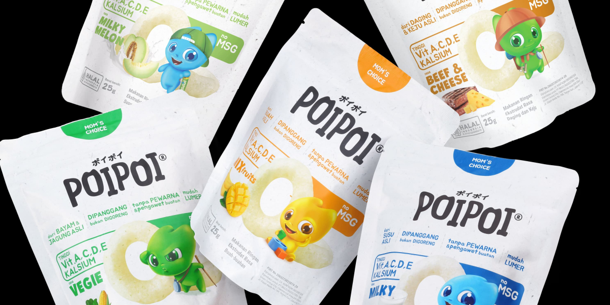 POIPOI: Camilan Cerdas untuk Si Kecil, Bahagia untuk Ibu | Dream.co.id