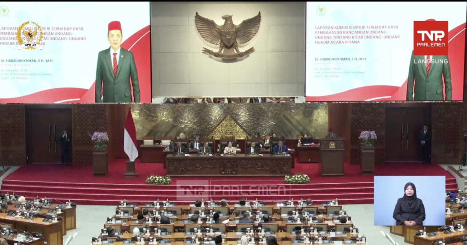 Tok! RUU KUHAP Resmi Disahkan Jadi UU, Ini 14 Substansi Utama Perubahannya | Dream.co.id