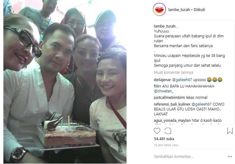 Ulang Tahun, Saiful Jamil Dapat Kejutan dari Mantan | Dream.co.id