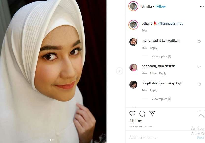 Pesona Bella Thalia, Adik Kandung Barbie Kumalasari | Dream.co.id