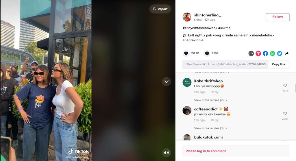 Aksi Marion Jola Pinjamkan Kacamata Biar Wajah Kurma SCBD Tambah Mirip ...