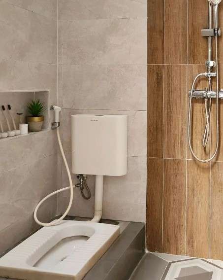 Ide Kamar Mandi Toilet Jongkok Berdesain Estetik | Dream.co.id