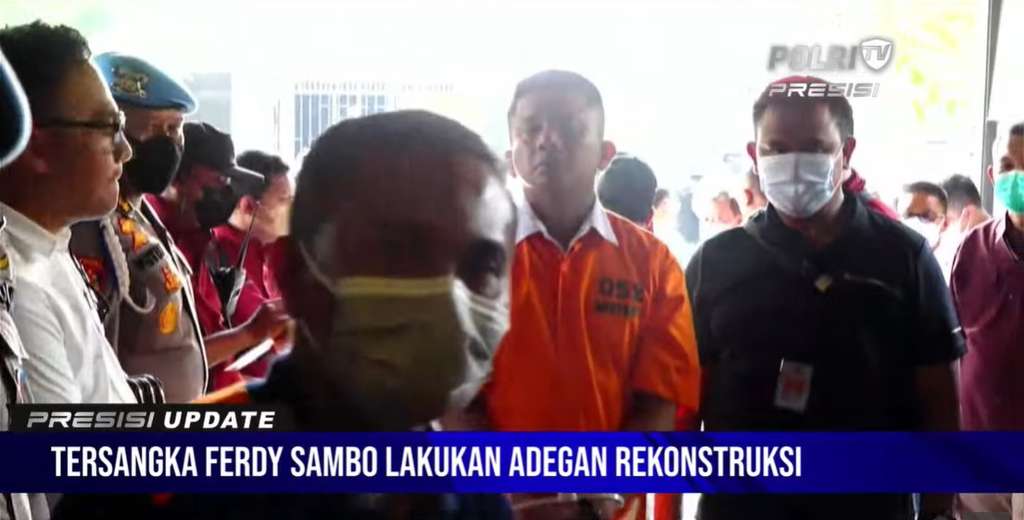 Potret Ferdy Sambo Pakai Baju Tahanan, Ini Adegan Sebelum Bunuh ...