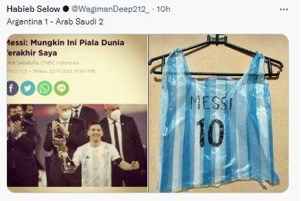 Meme Lucu Argentina Dipermalukan Arab Saudi, Messi Diolok-olok | Dream ...