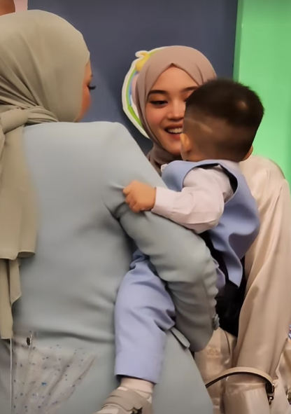 Nathalie Holscher Rayakan Ultah Adzam, Sule Tidak Hadir | Dream.co.id