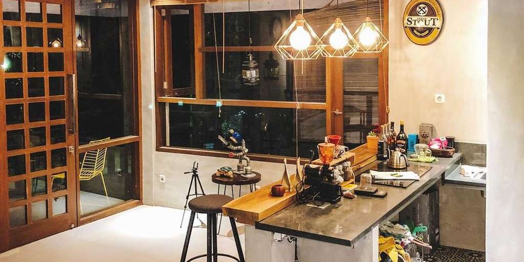 Dapur Terbuka ala Cafe, Bisa Jadi Tempat Nongkrong Nyaman | Dream.co.id