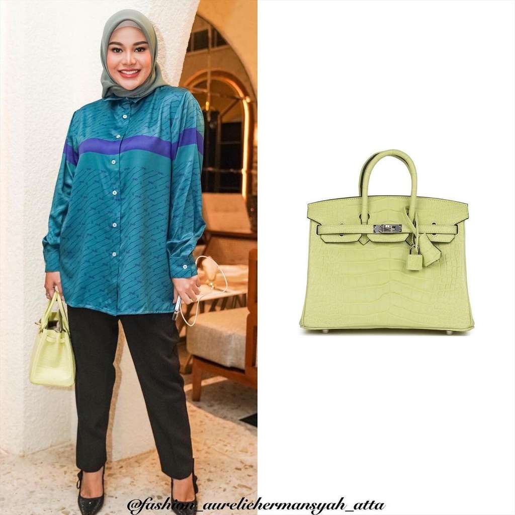 Aurel Berpose Natural dengan Tas Hermes, Harganya Wow Banget! | Dream.co.id