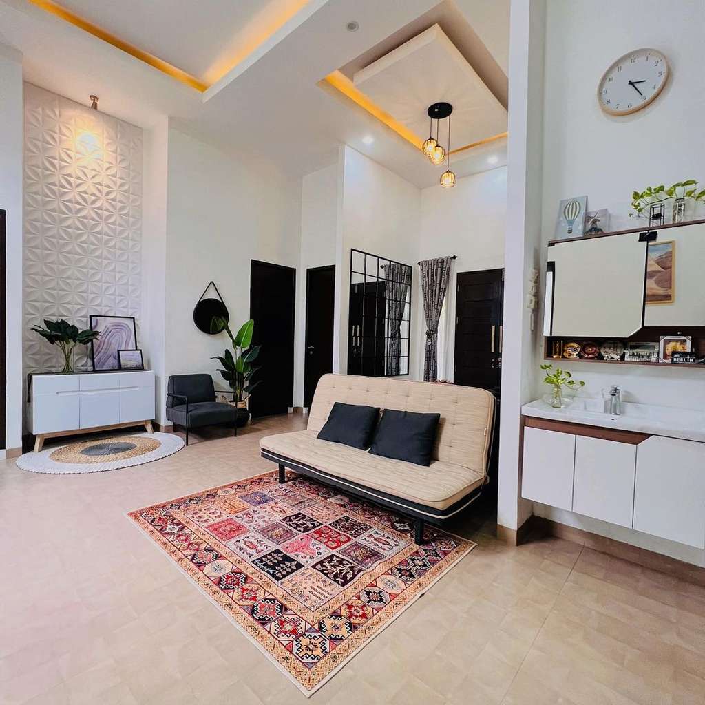 Penataan Minimalis Rumah Open Space, Andalkan Hitam Putih | Dream.co.id